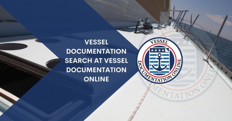USCG Vessel Documentation Search at Vessel Documentation Online