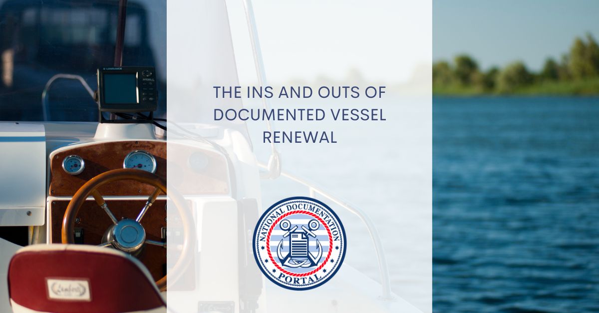 Documented Vessel Renewal Guide - Vessel Documentation Online