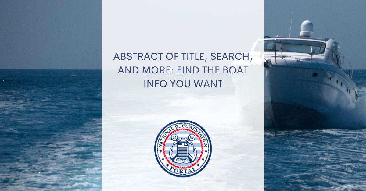 Abstract of Title: The Necessary Written Record