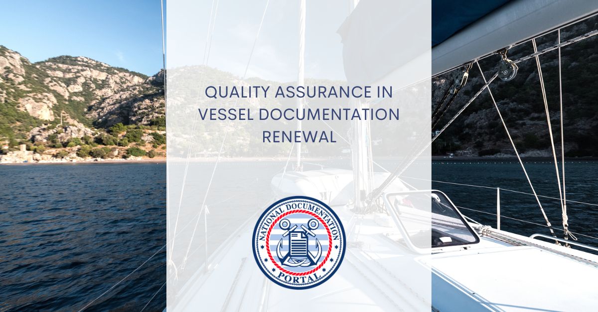 Vessel Documentation Renewal Quality Assurance