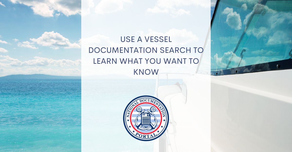 Vessel Documentation Search: Find the Information You Need