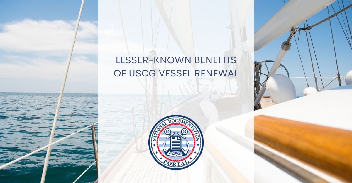 USCG Vessel Renewal Hidden Advantages