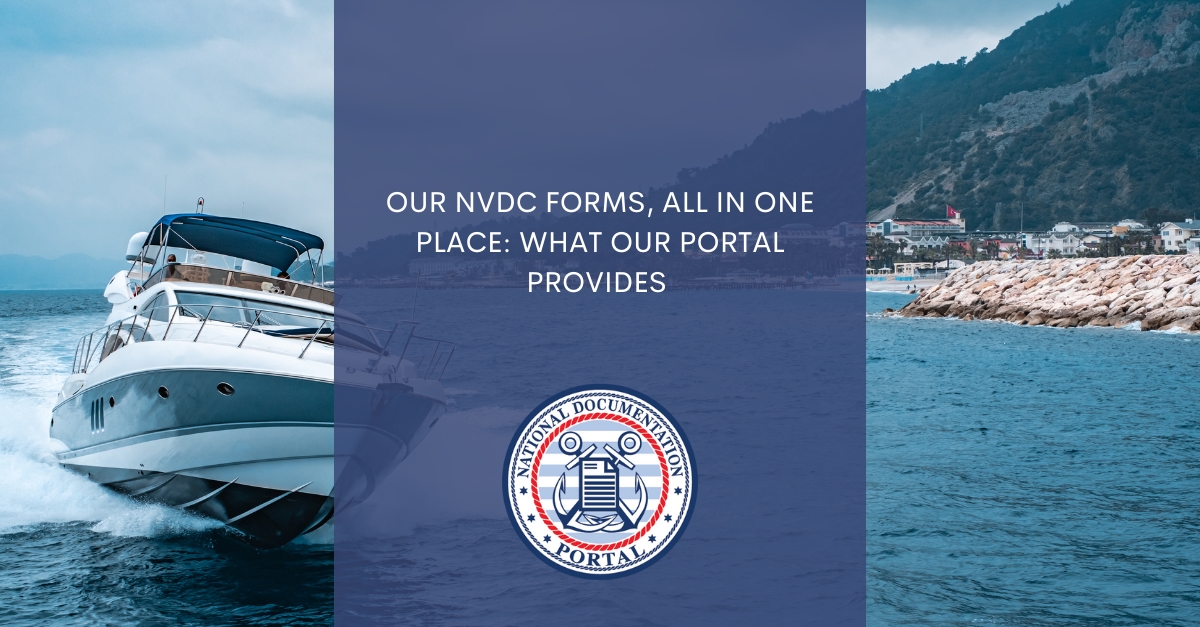 Vessel Documentation | Vessel Documentation Renewal | Portal