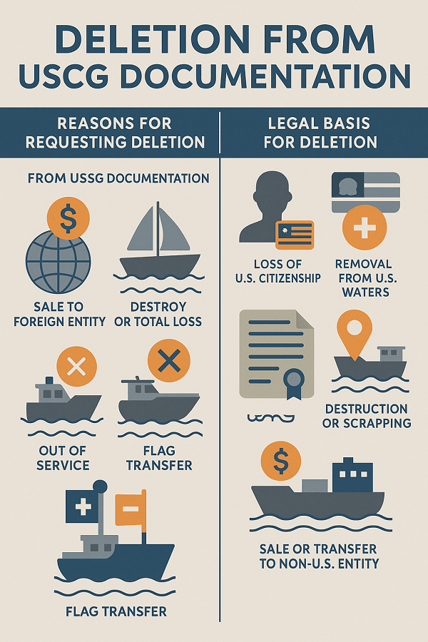Deletion from USCG Documentation | Steps and Requirements